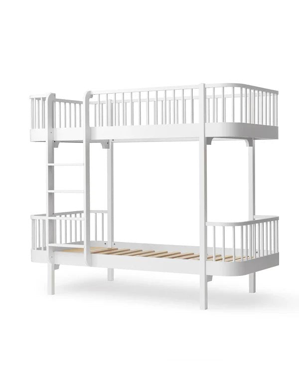Wood Original Bunk Bed, White | Beds, Loft & Bunk Beds | Le Petit Marché